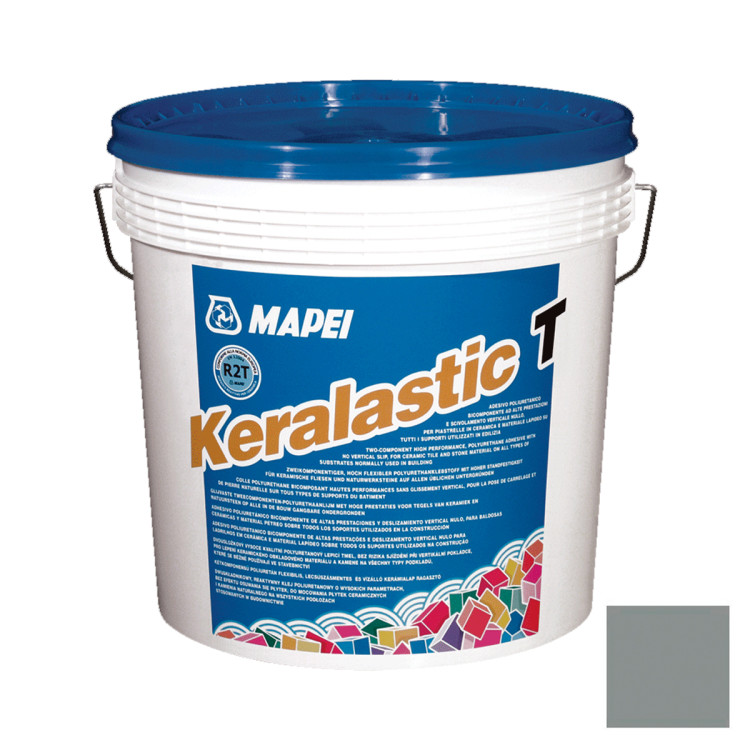 Клей для плитки и камня Mapei Keralastic T серый 10 кг купить по низкой ...